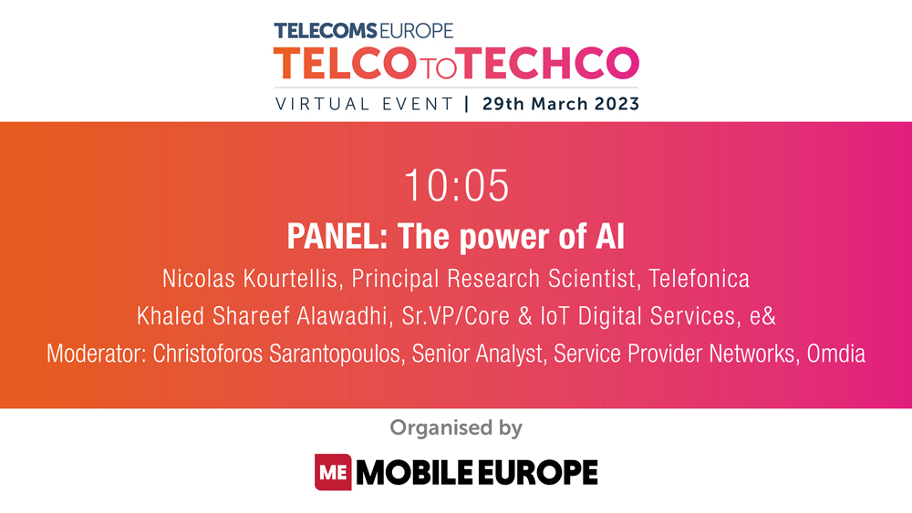 Telecoms Europe Telco To Techco 2023 Panel The Power Of Ai Mobile