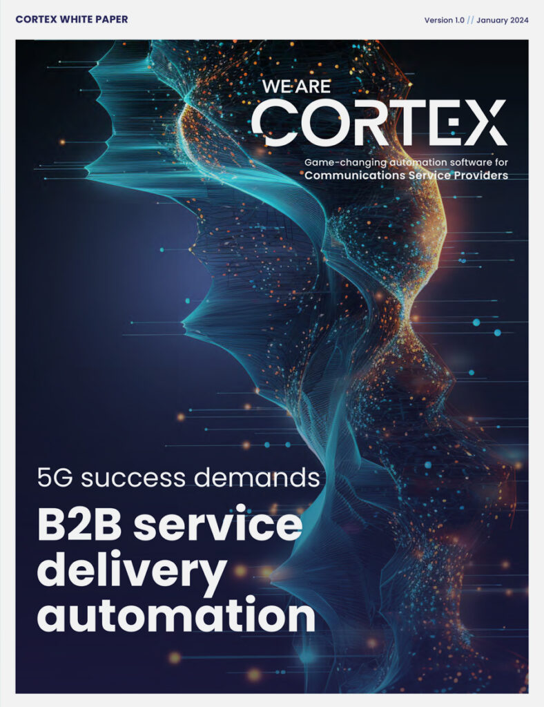 B2B service delivery automation | White paper by We Are CORTEX - Mobile Europe