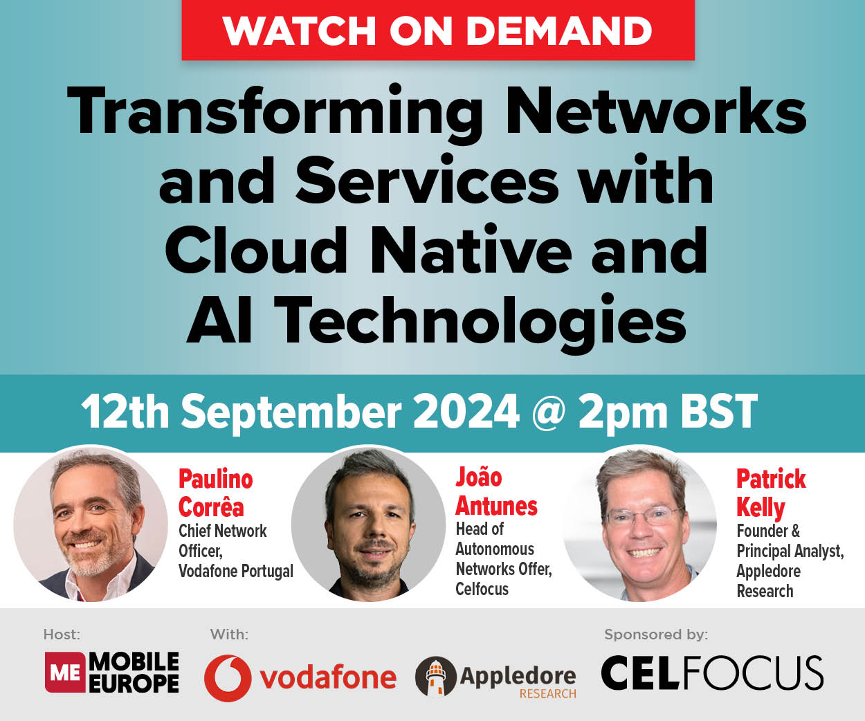 WEBINAR ON DEMAND | Transforming Networks and Services with Cloud ...