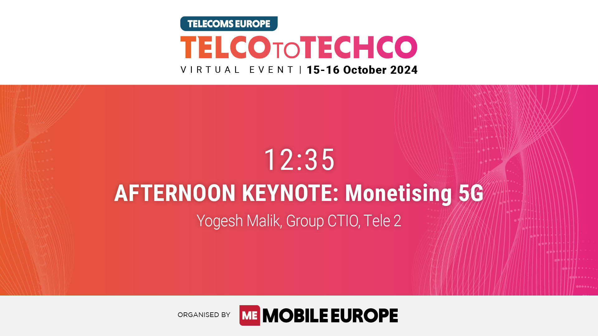 Telco to Techco - October 2024 | Monetising 5G - Mobile Europe