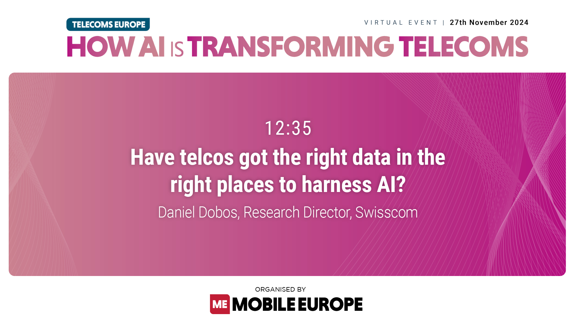 How AI is Transforming Telecoms - November 2024 | Have telcos got the right data in the right ...