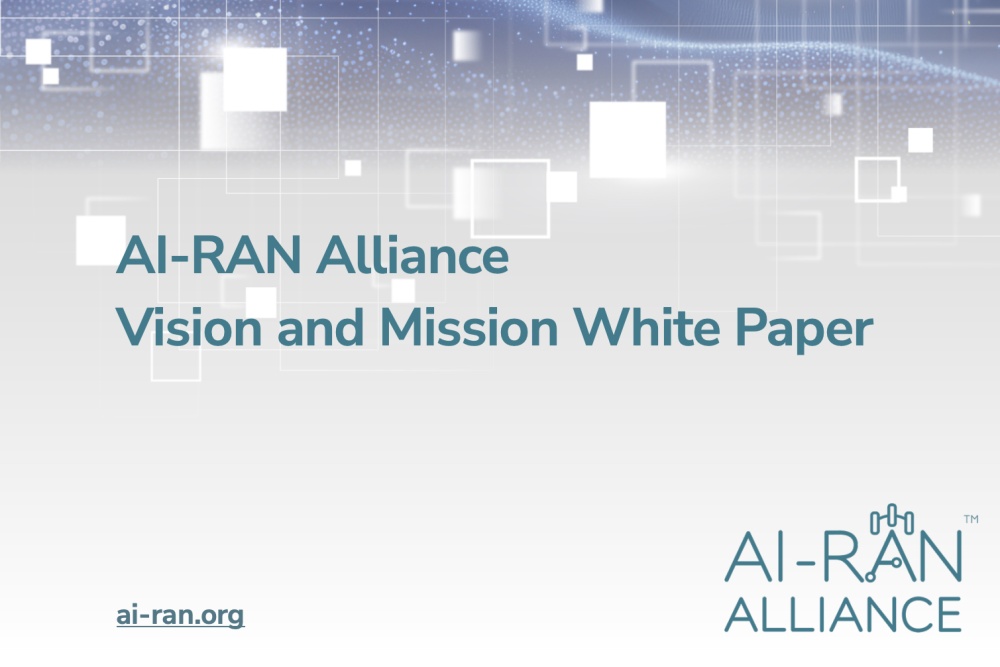 AI-RAN Alliance publishes white paper to outline mission and vision ...
