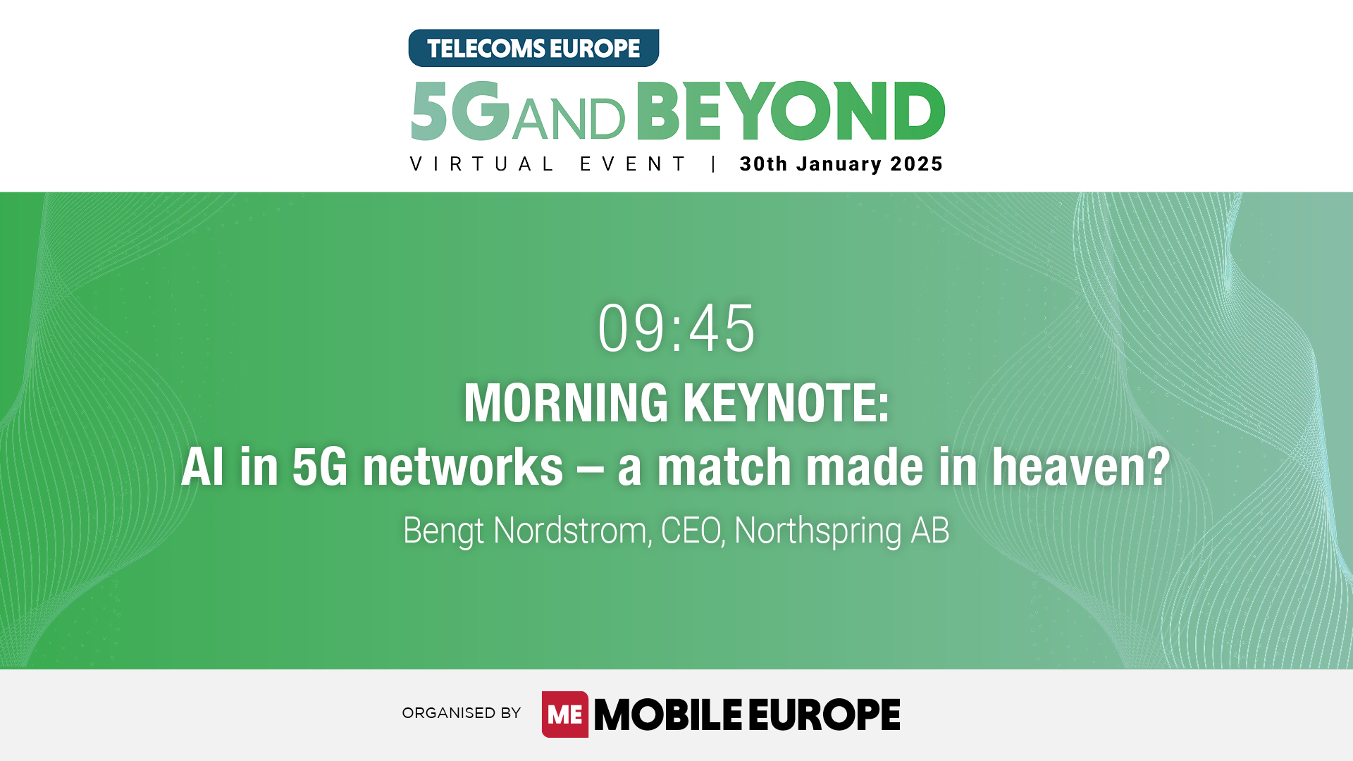 5G & Beyond 2025 | KEYNOTE: AI in 5G networks – a match made in heaven ...
