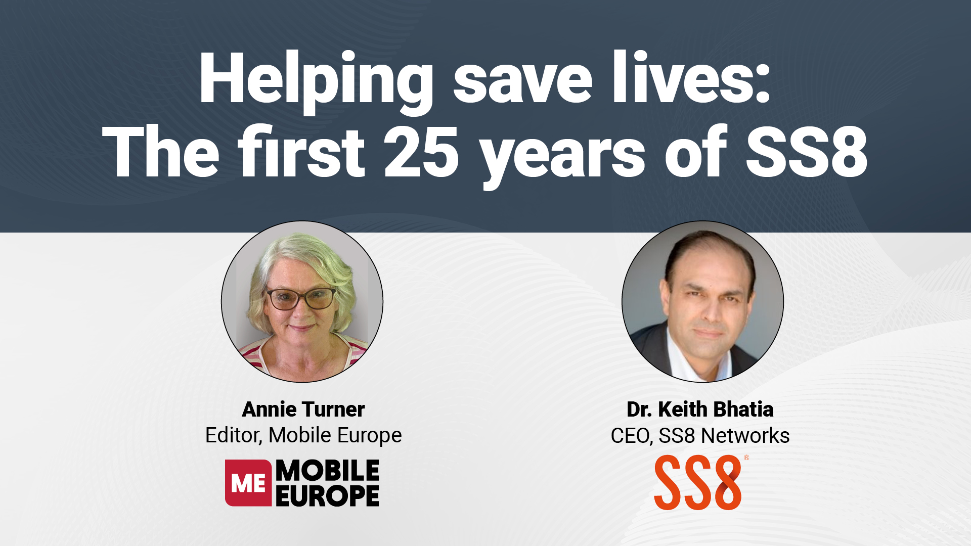 Helping save lives: the first 25 years of SS8 - Mobile Europe
